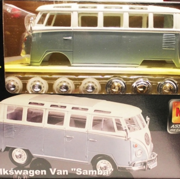 maisto | Toys | 20 Vintage Maisto Vw Type 2 Samba Self Assembly 125 ...